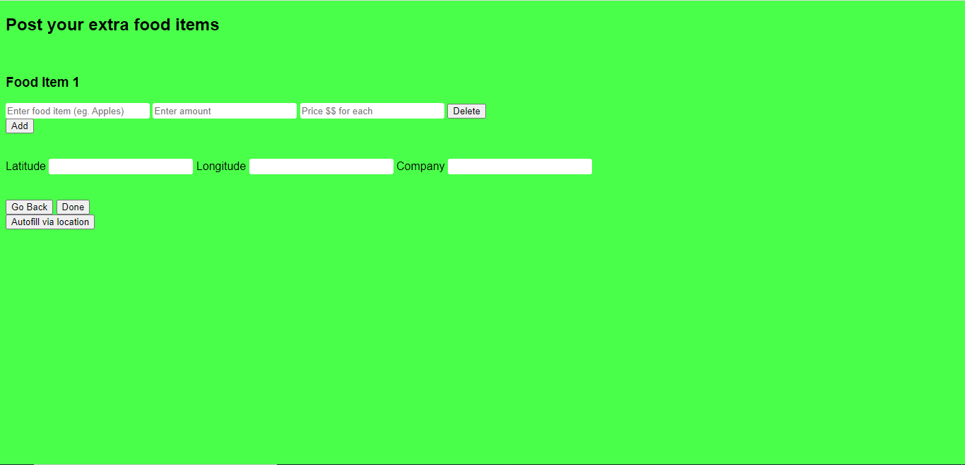 Green Eats | Devpost