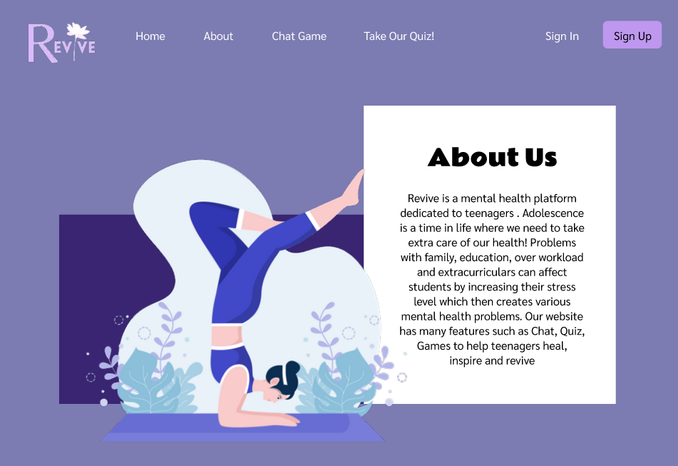 Revive Meditation Website | Devpost