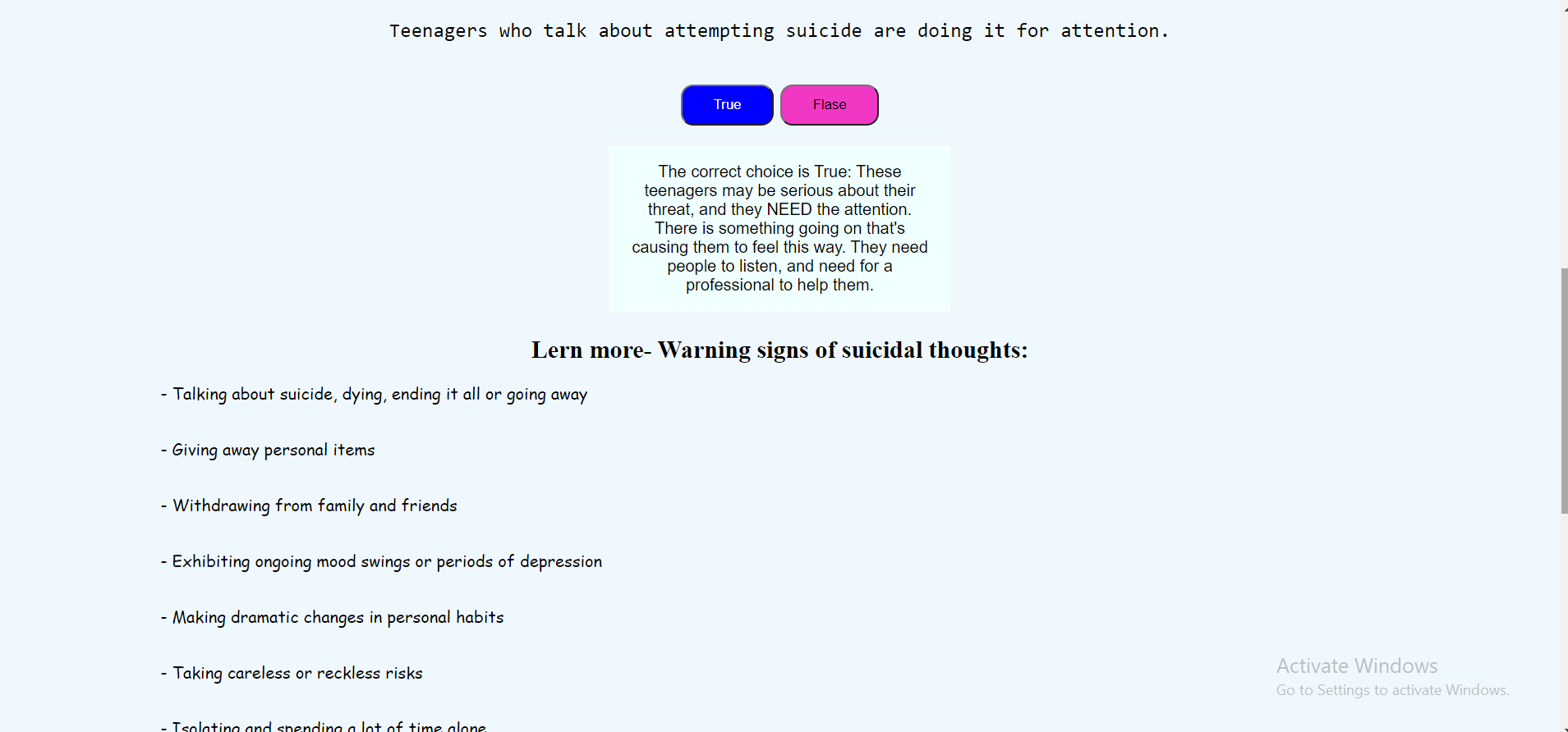 Lets Prevent Suicide! | Devpost