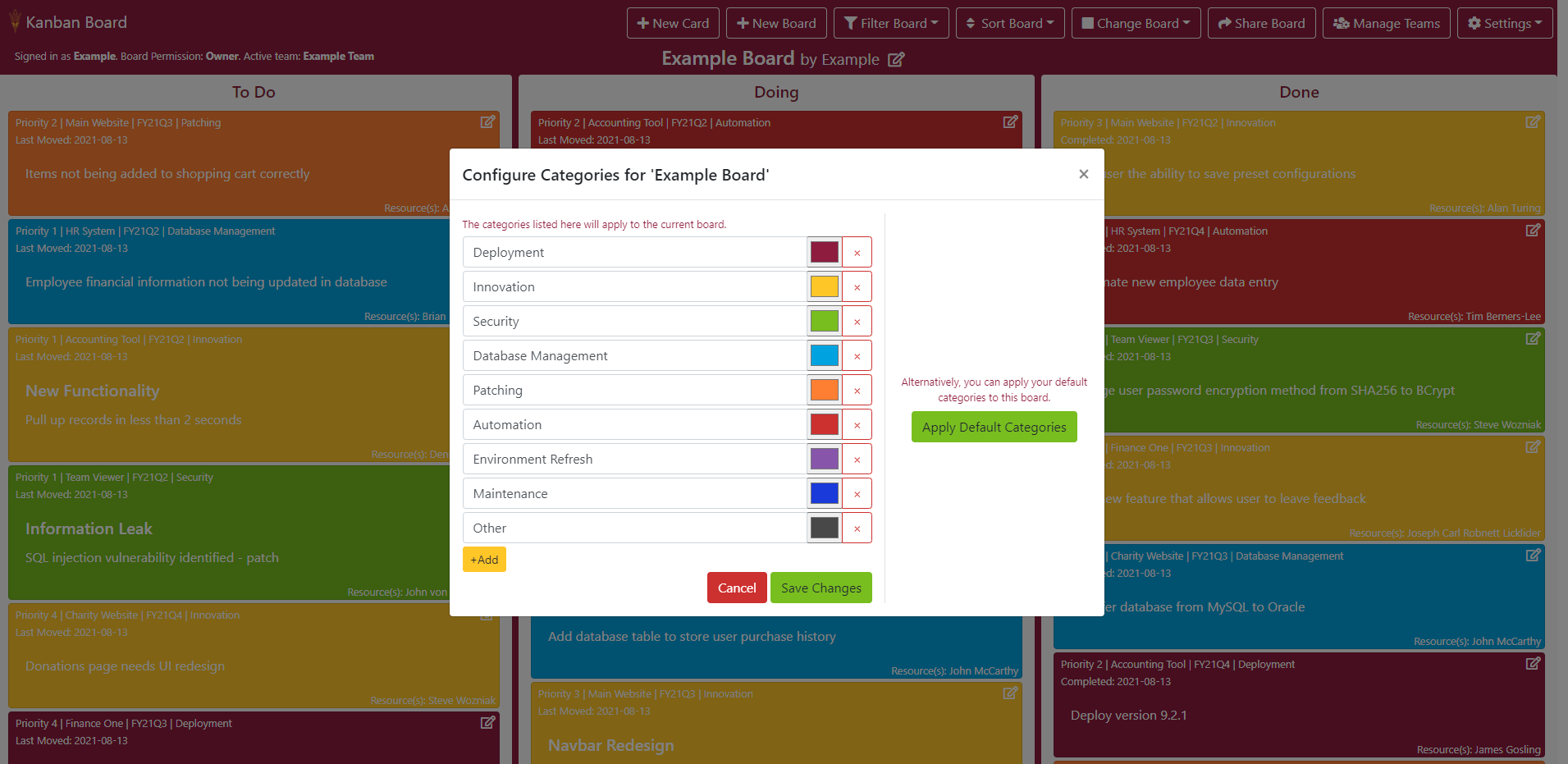 Kanban Board | Devpost