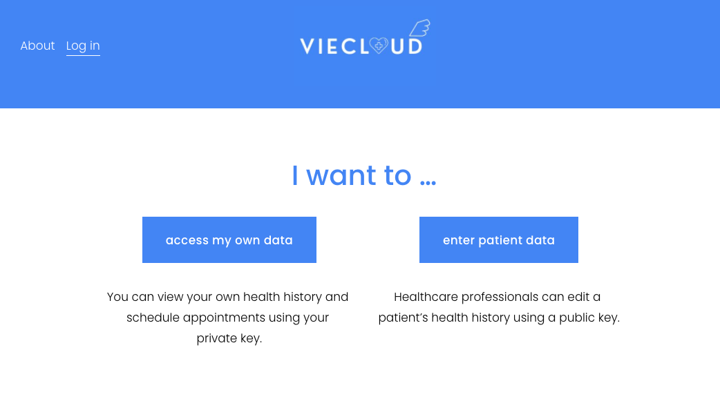 VieCloud - The Unified Health Information System | Devpost