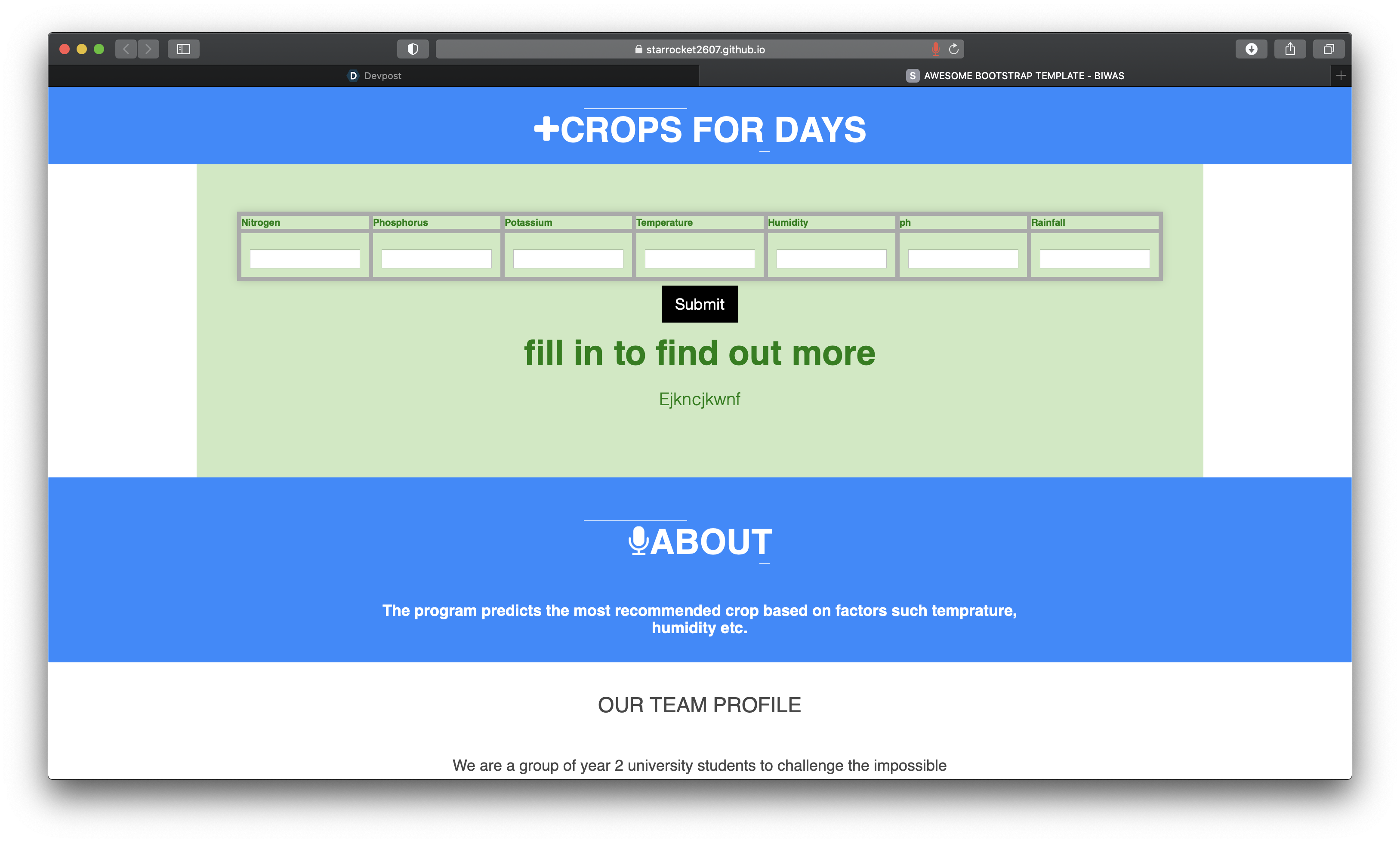 Crop recommendation AI | Devpost