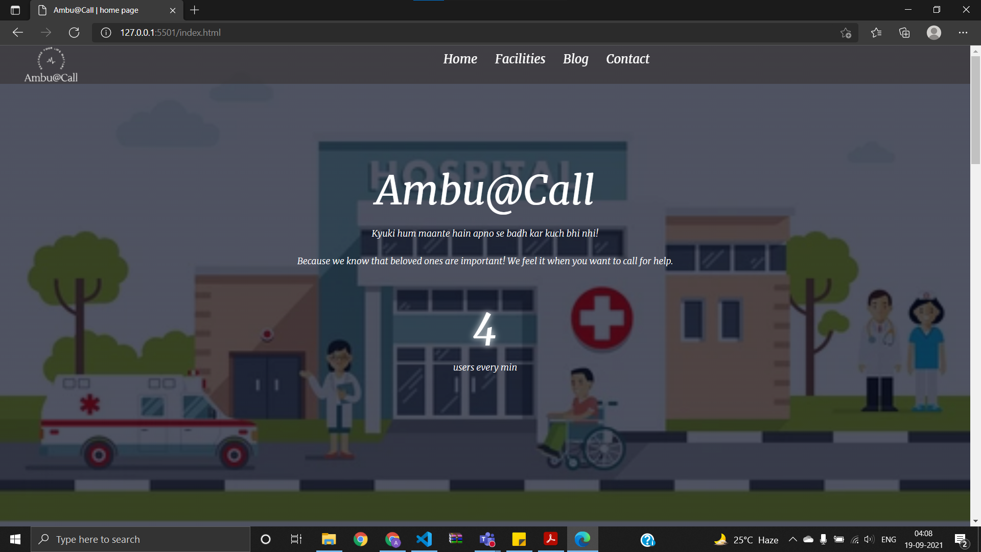 Ambu@Call - your medicare amigo! | Devpost