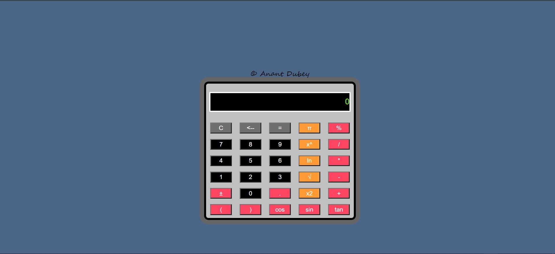 Scientific Calculator | Devpost