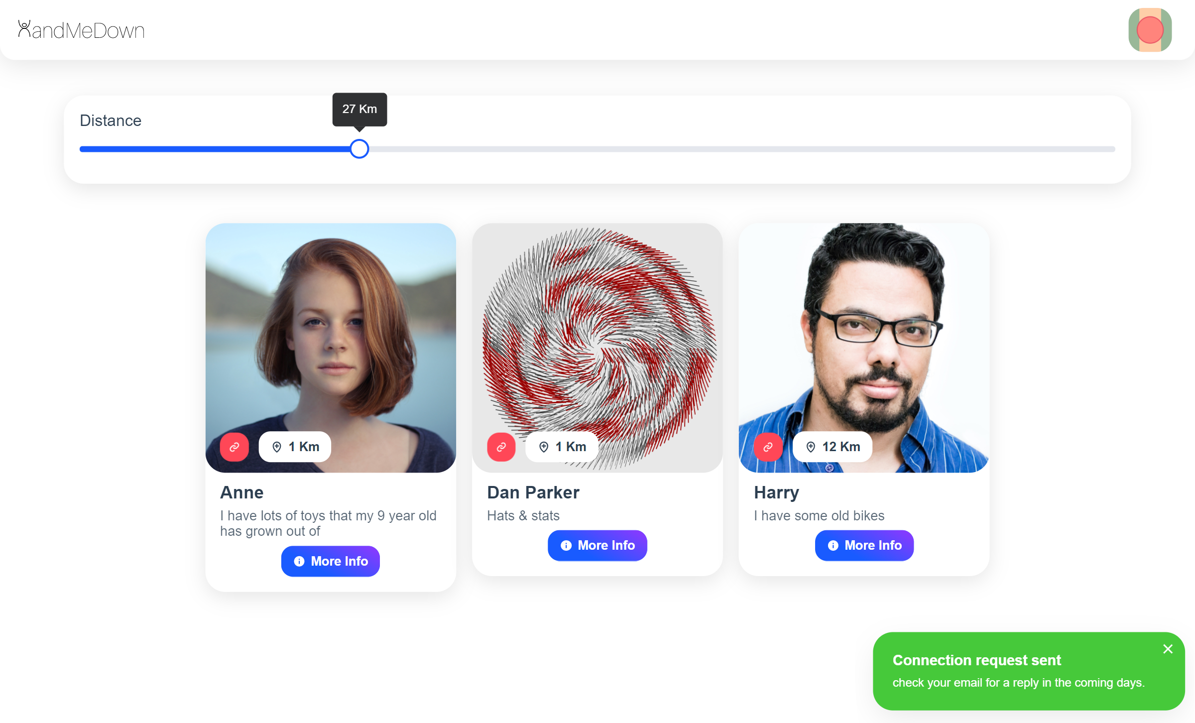 Hand me down | Devpost