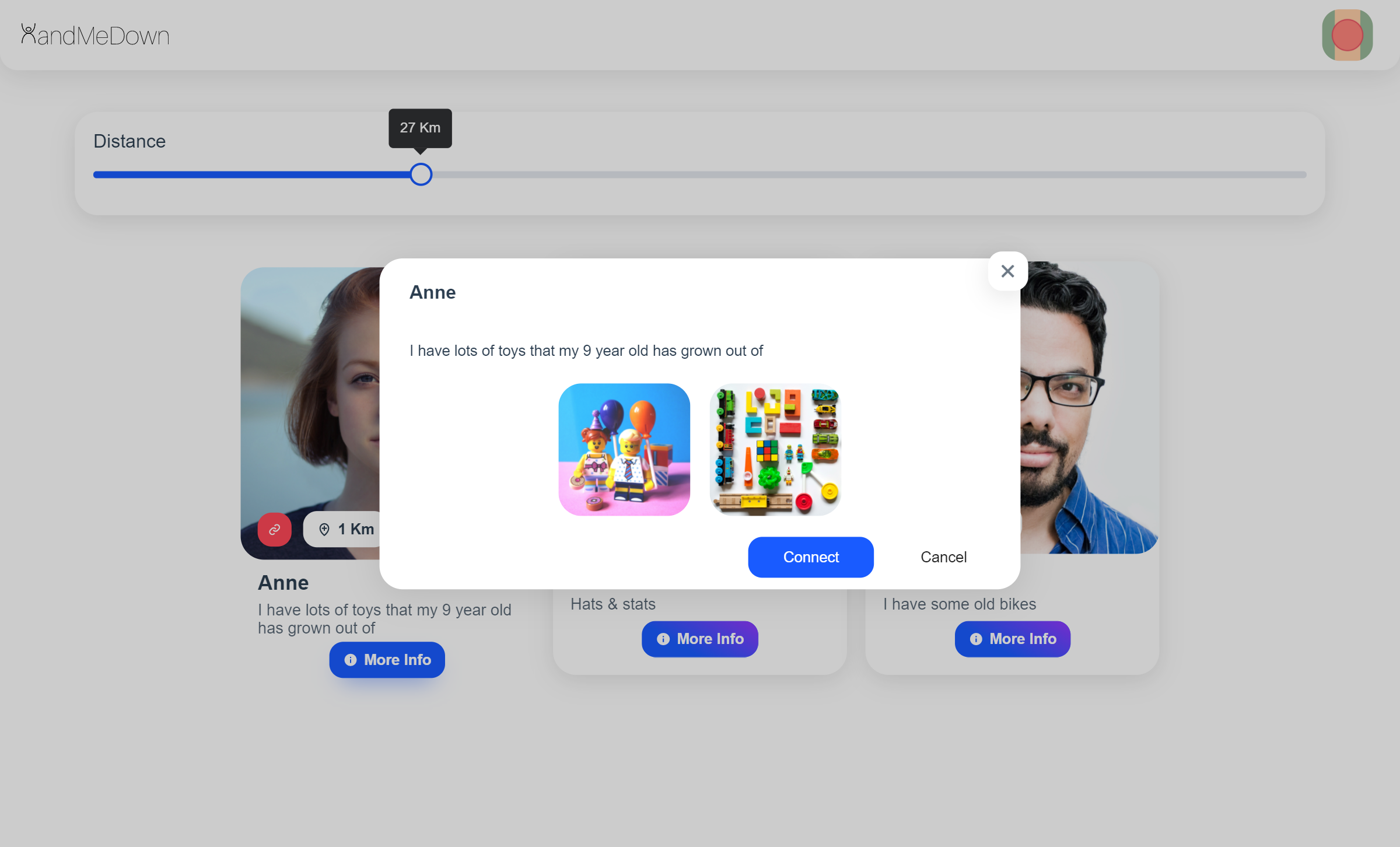 Hand me down | Devpost
