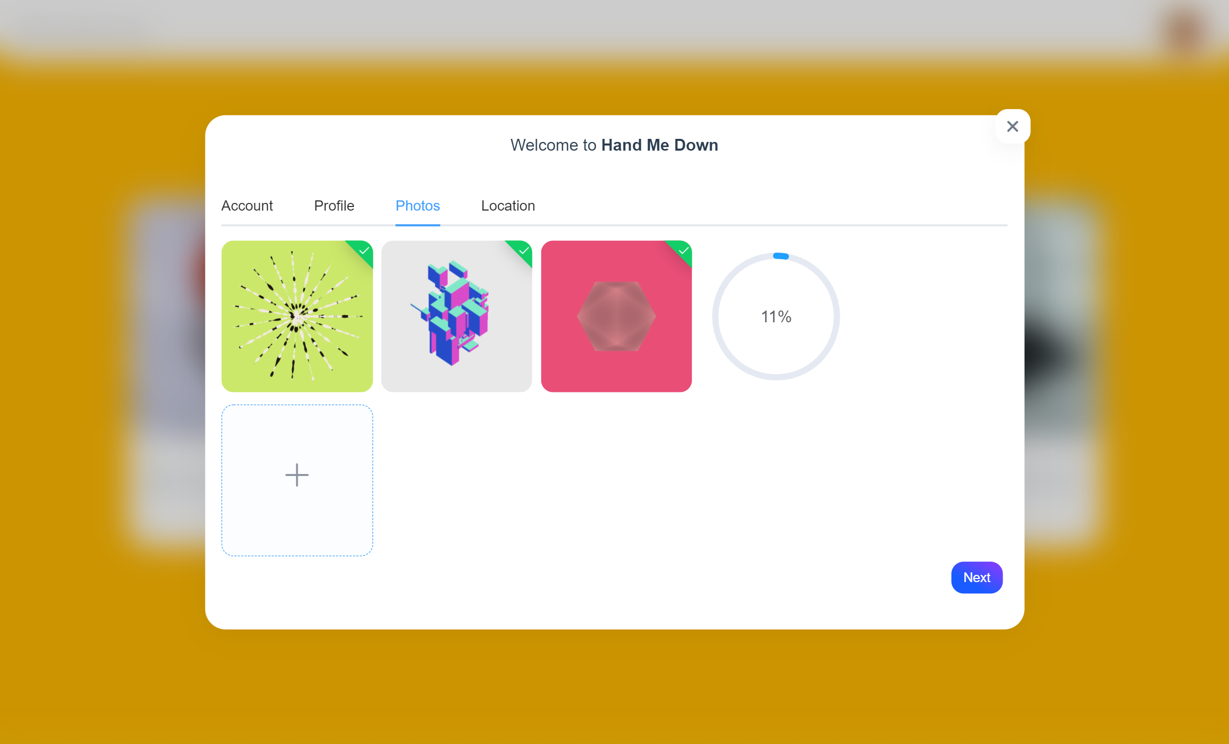 Hand me down | Devpost