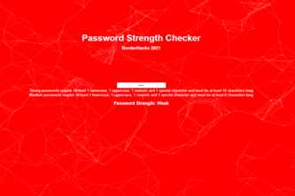 Password Strength Checker | Devpost