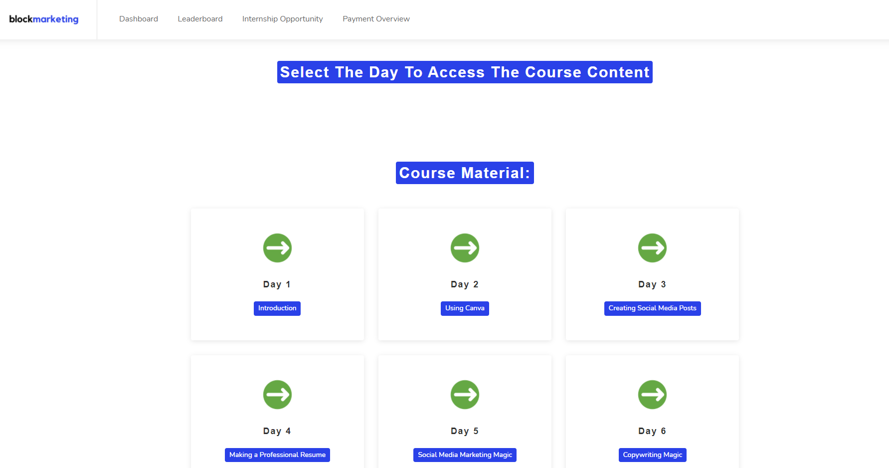 Block Marketing | Devpost