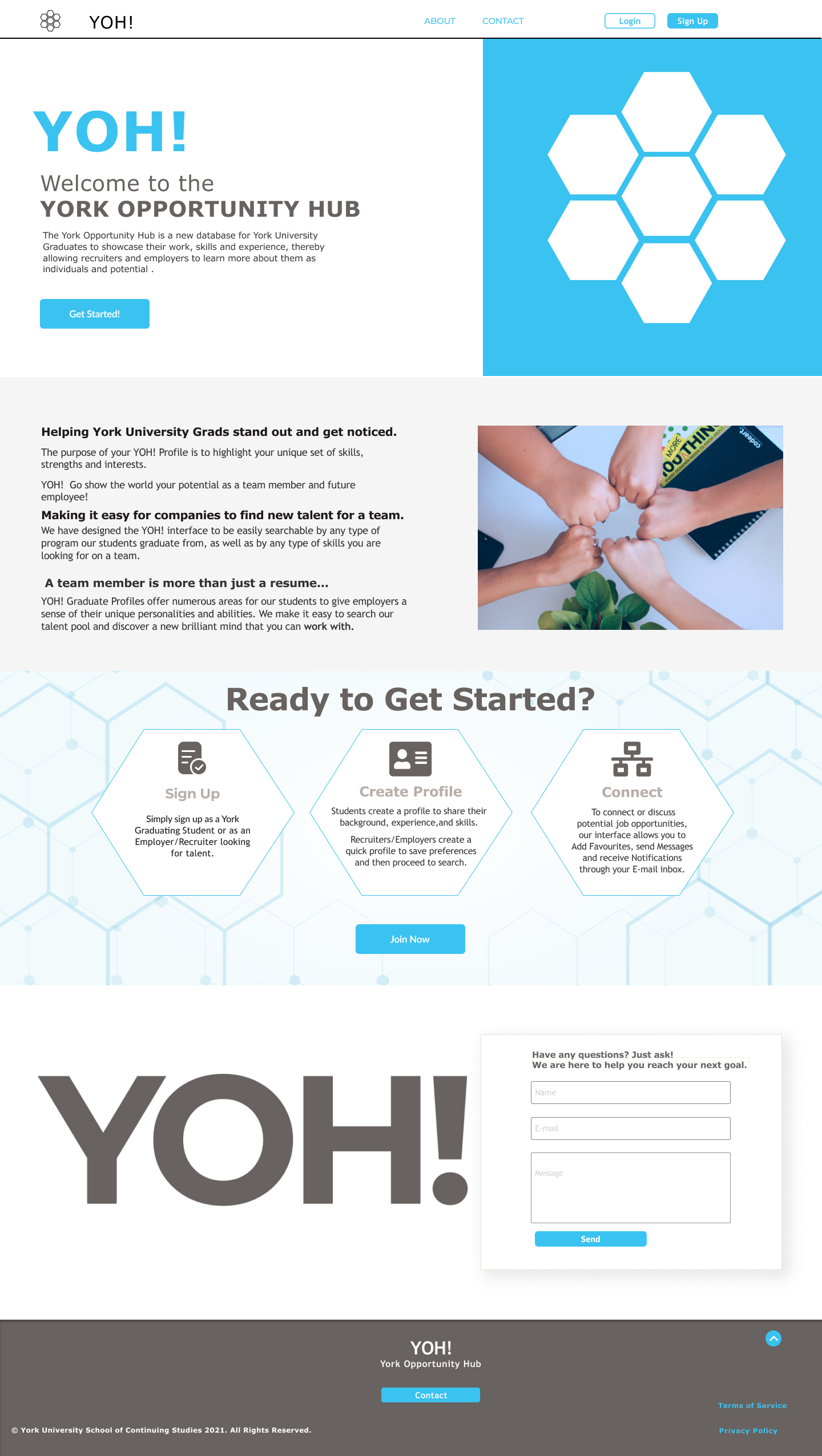 YOH: York Opportunity Hub | Devpost