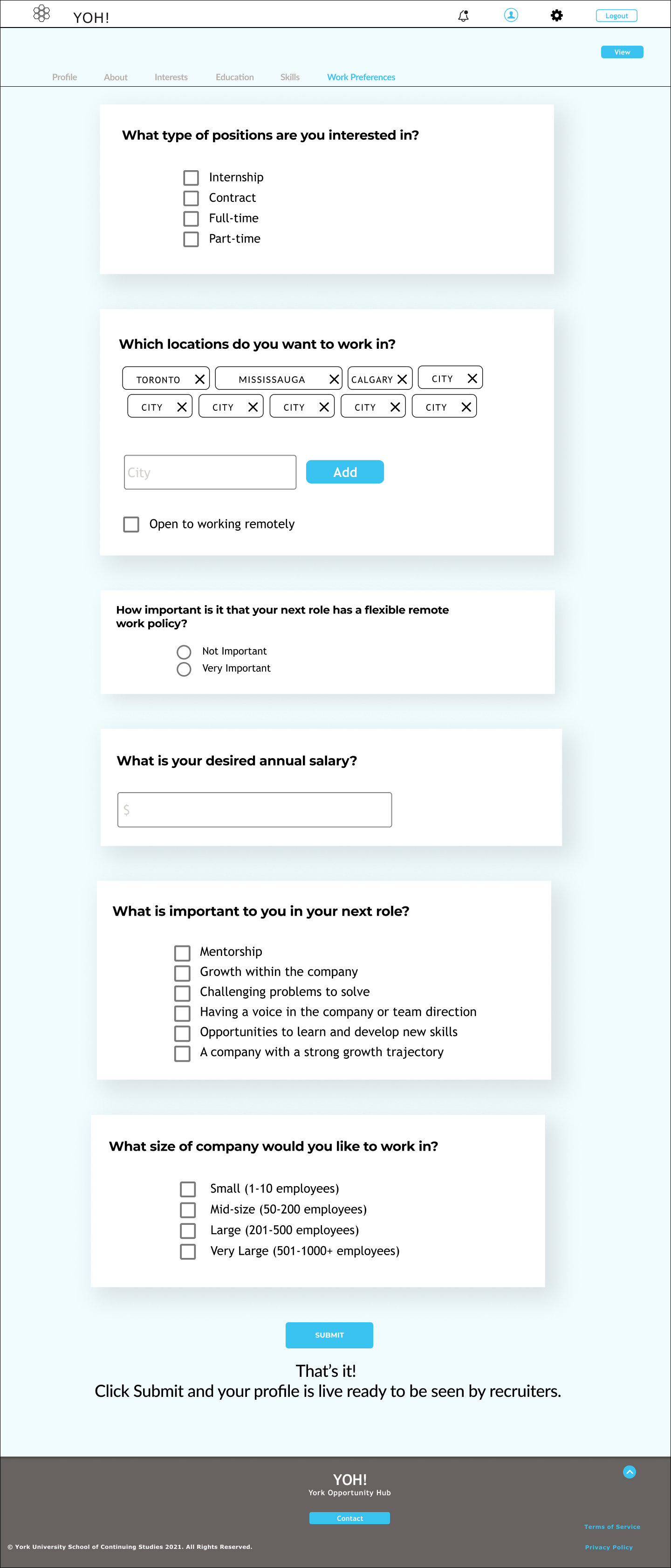 YOH: York Opportunity Hub | Devpost