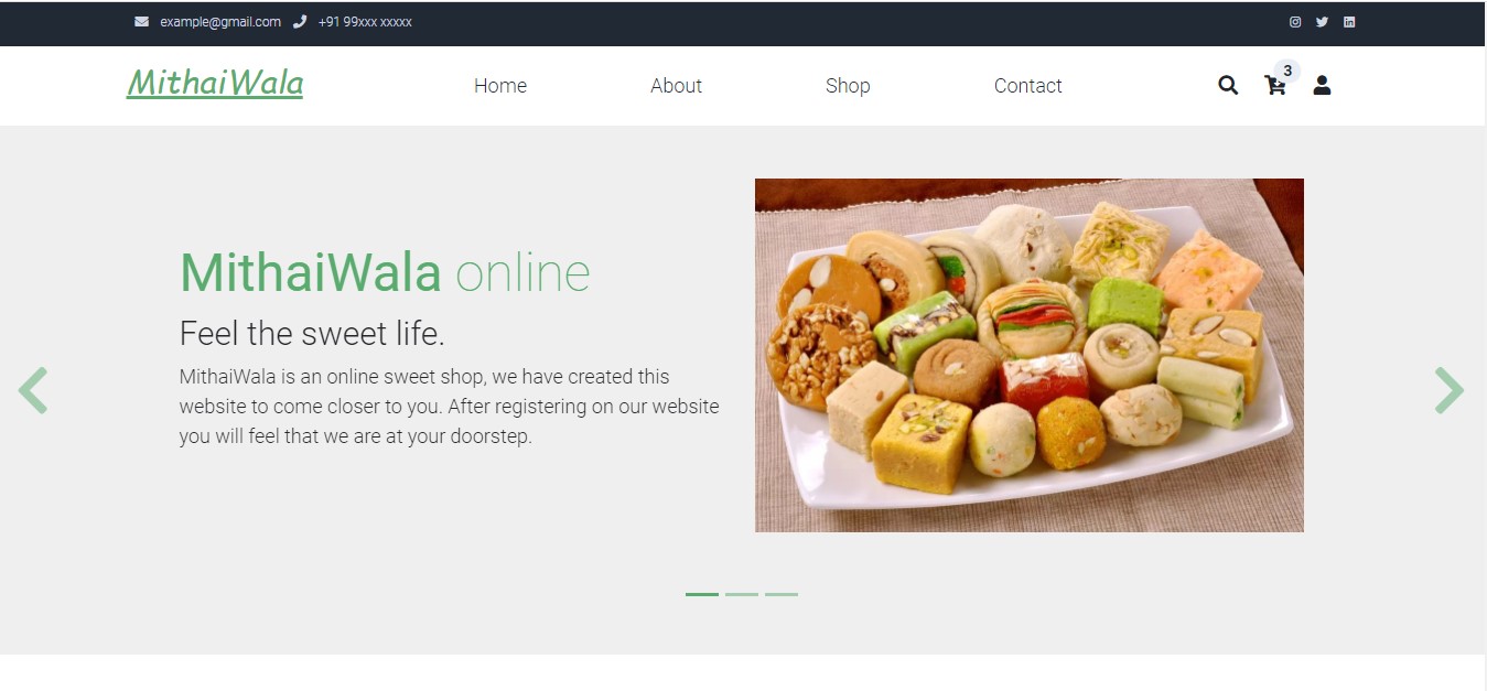 MithaiWala | Devpost