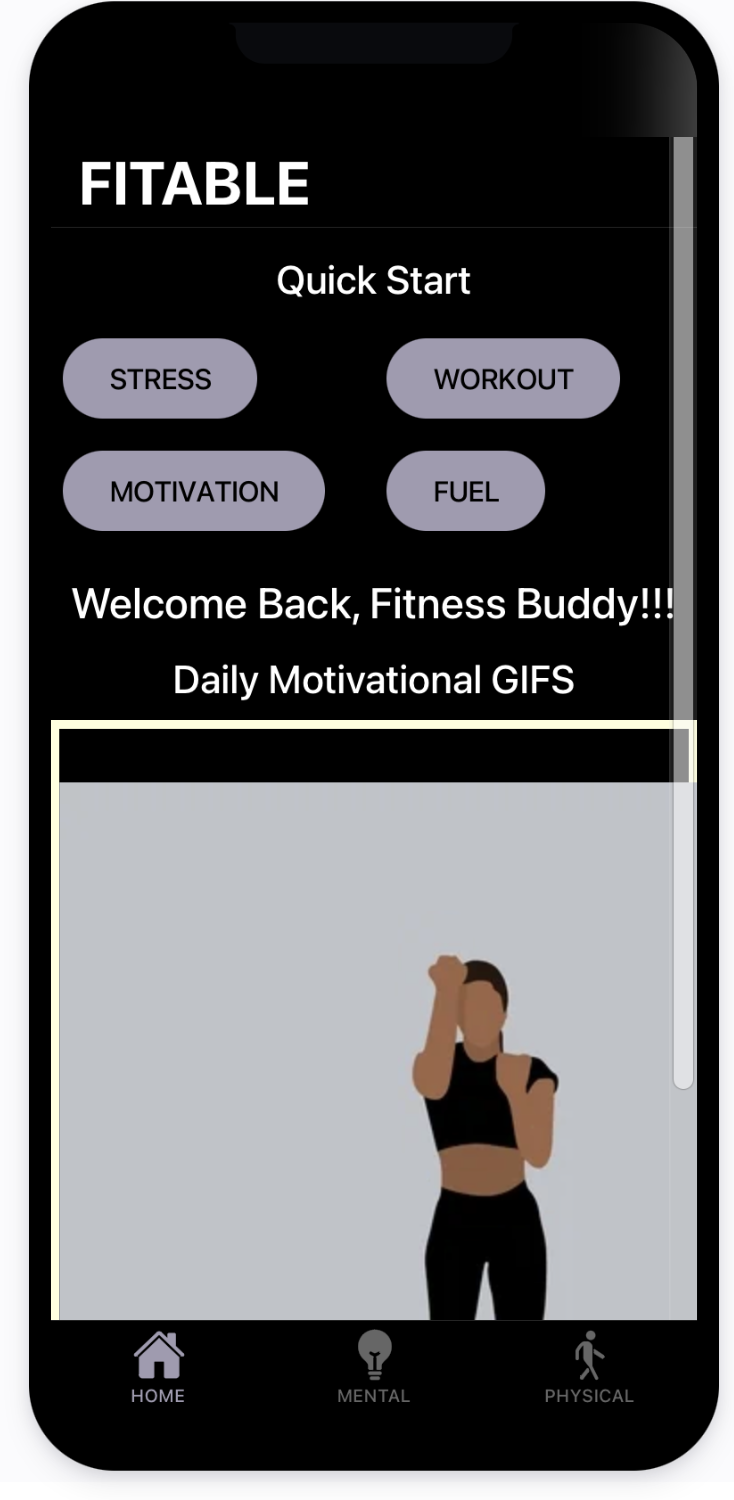 FitAble - Fitness/Wellness App | Devpost