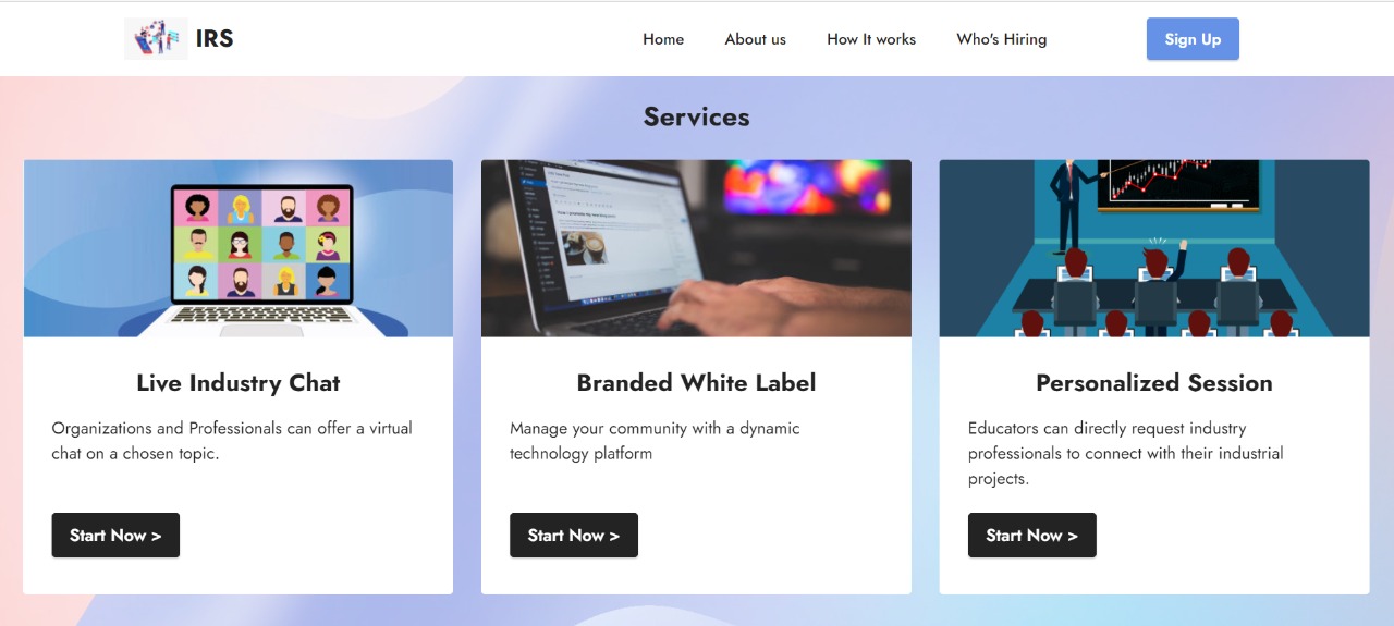 IRS (Industry Ready Student) | Devpost