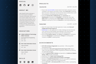 Set up a Personal GitHub Pages - Pranshu Kashyap Resume | Devpost