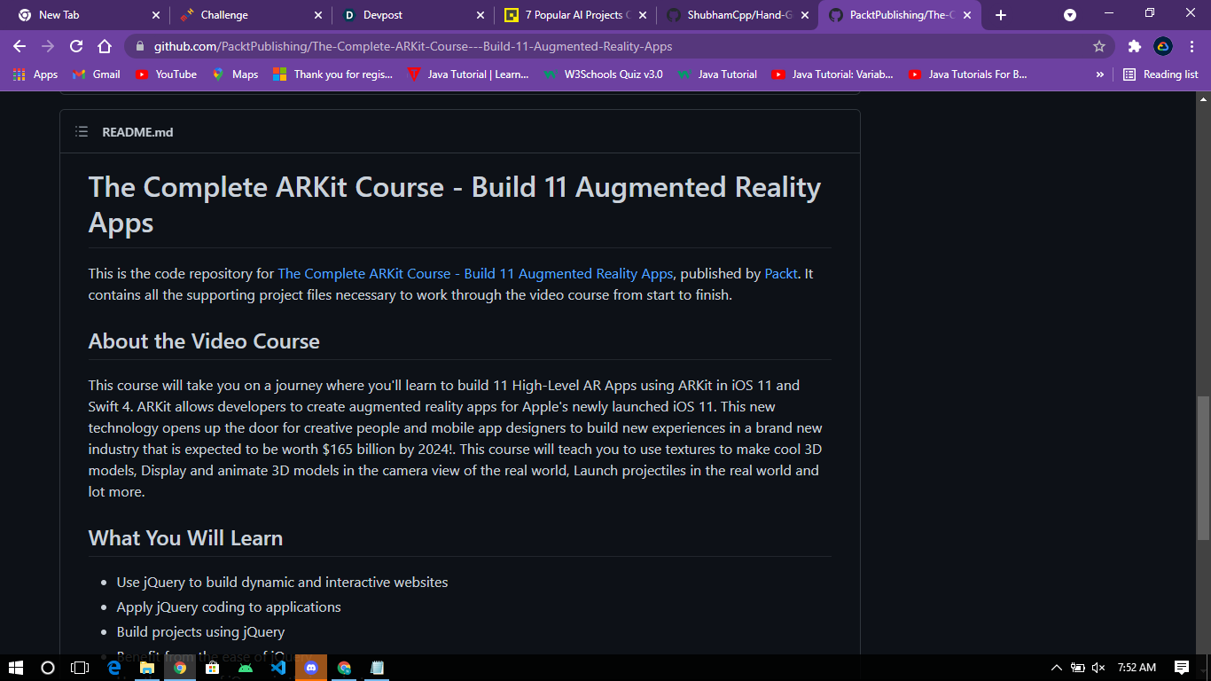 Learn about Augmented Reality | Devpost