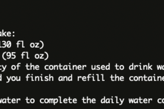 Stay Hydrated | Devpost