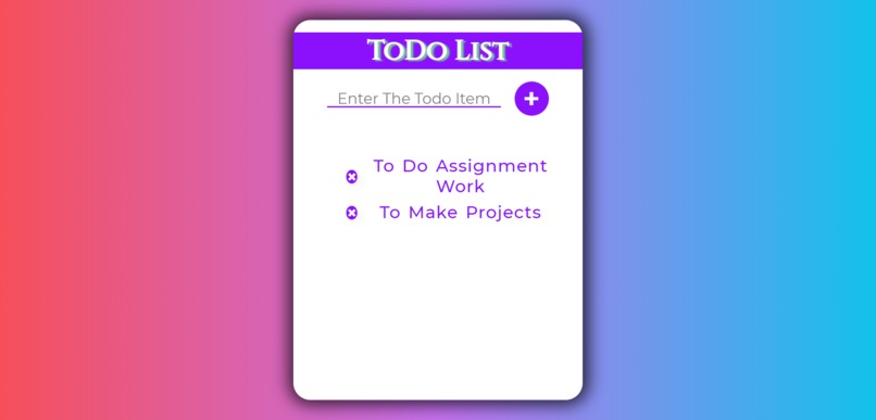 To Do List Project | Devpost