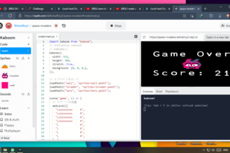 Video Game using Kaboom | Devpost