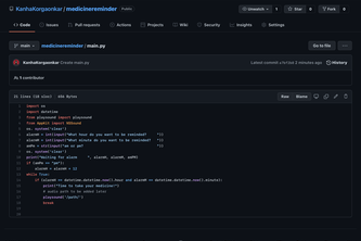 Medicine Reminder | Devpost