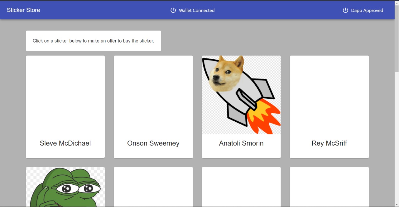 Sticker Store | Devpost