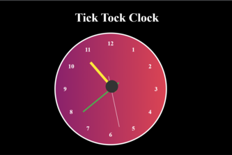Analog Clock | Devpost