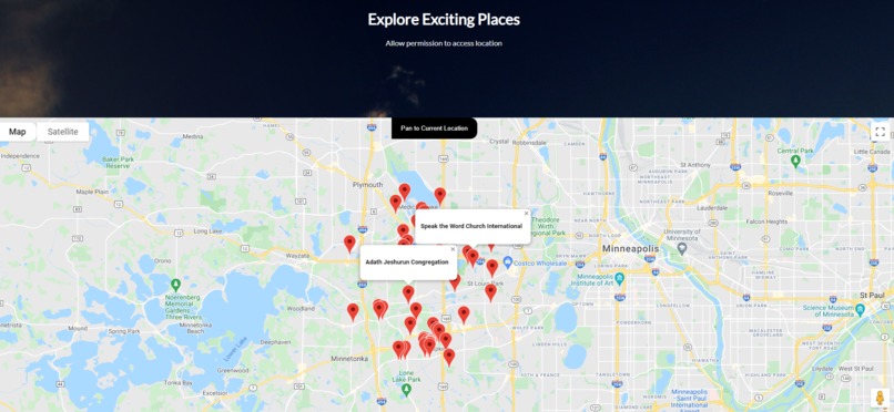 Explore Exciting Places | Devpost