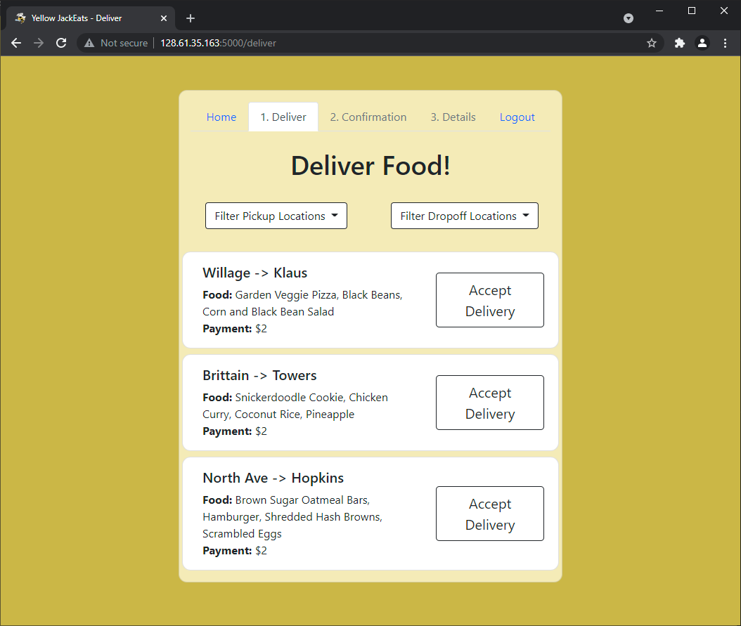 Yellow JackEats | Devpost