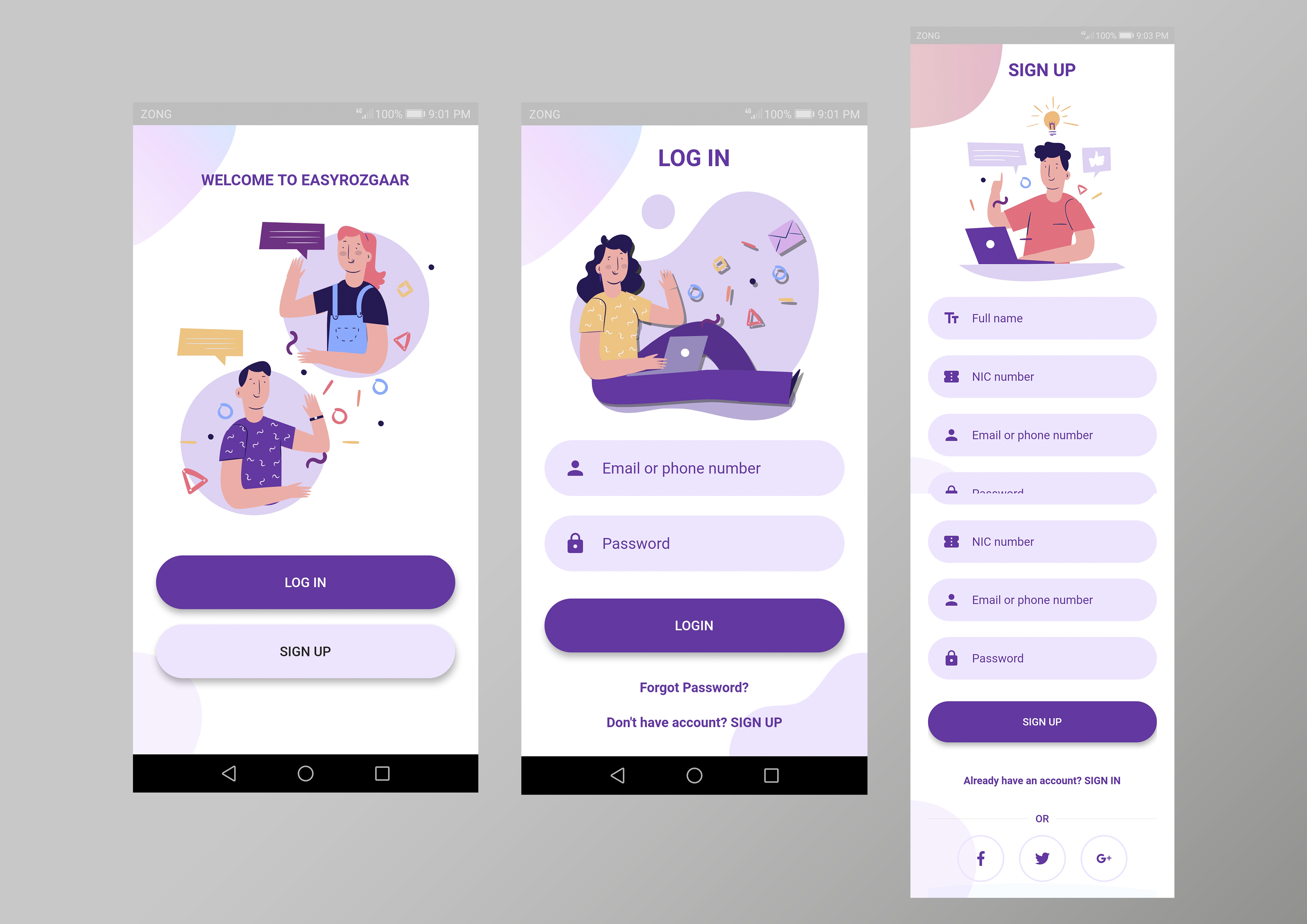 Flutter EasyRozgaar App | Devpost