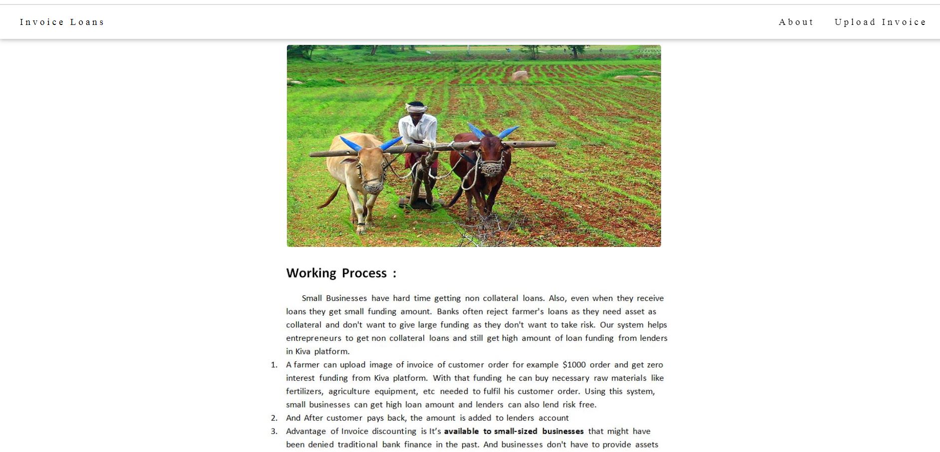 Invoice Loans | Devpost