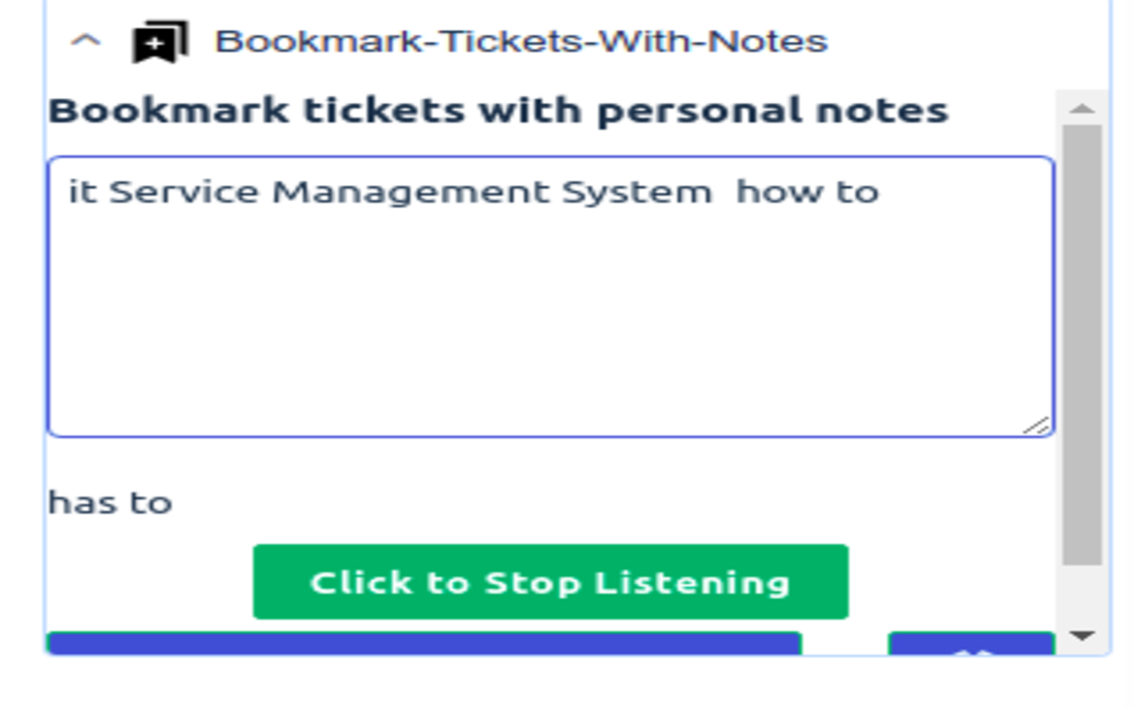 Bookmark Tickets - Freshservice | Devpost