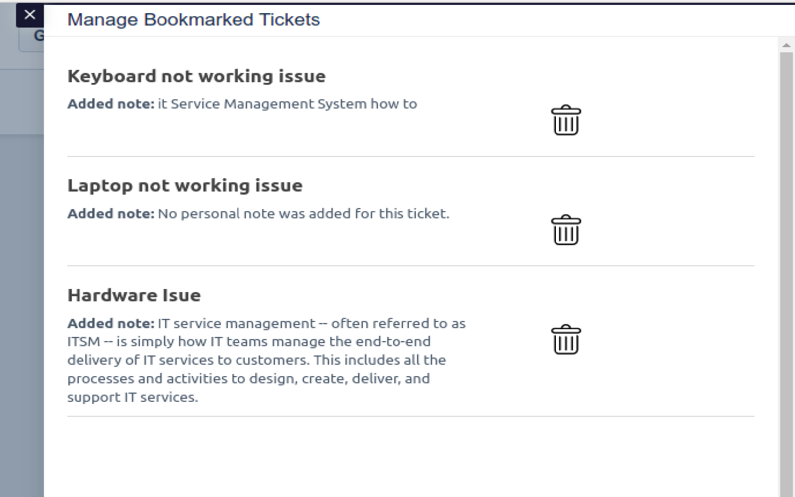 Bookmark Tickets - Freshservice | Devpost