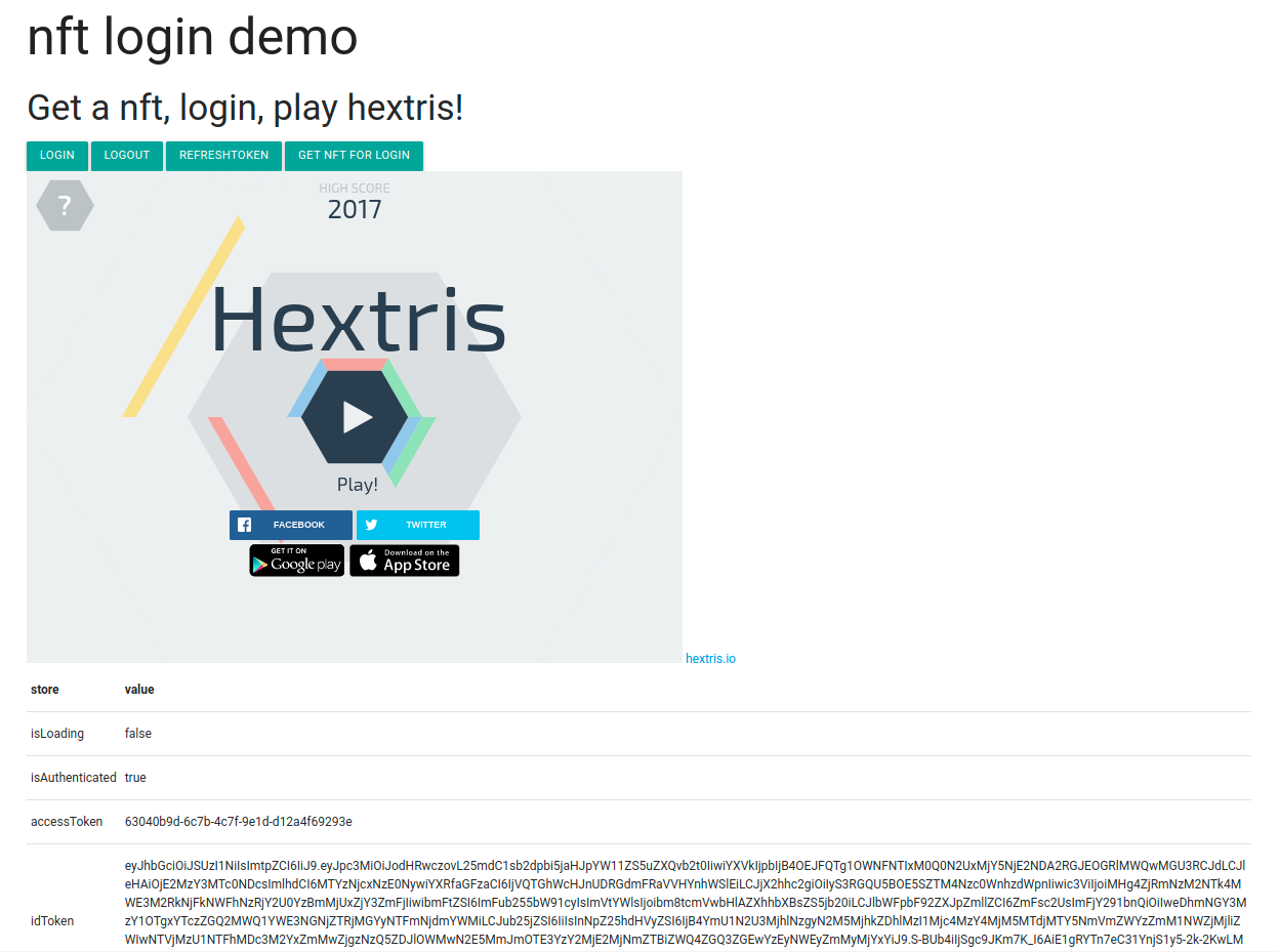 OIDC NFT Login | Devpost