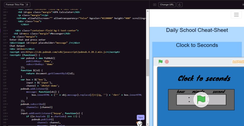 Daily School Cheat-Sheet | Devpost