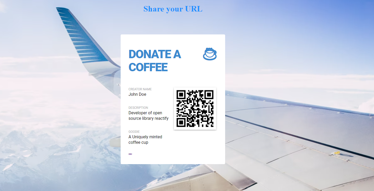 Buy me a Coffee | Devpost