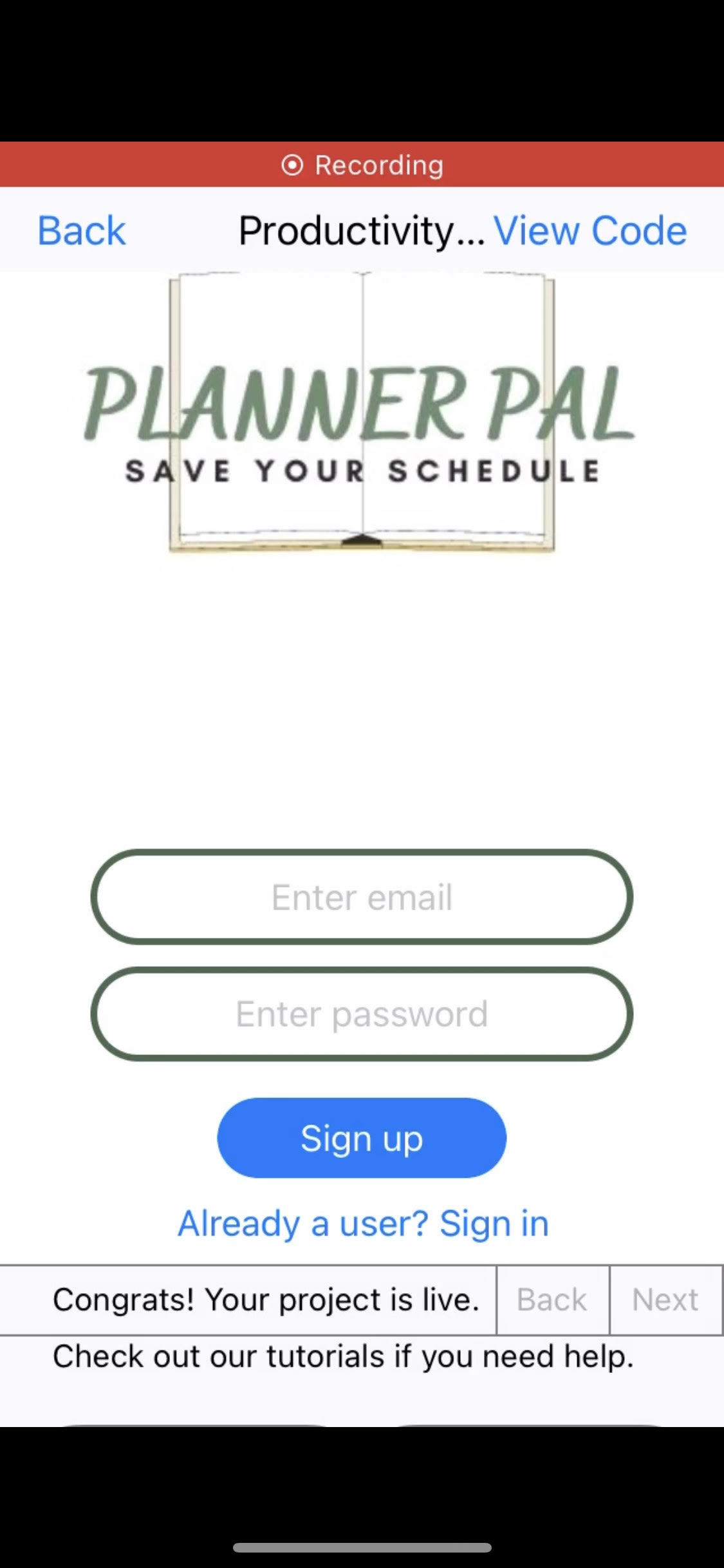 Planner Pal | Devpost