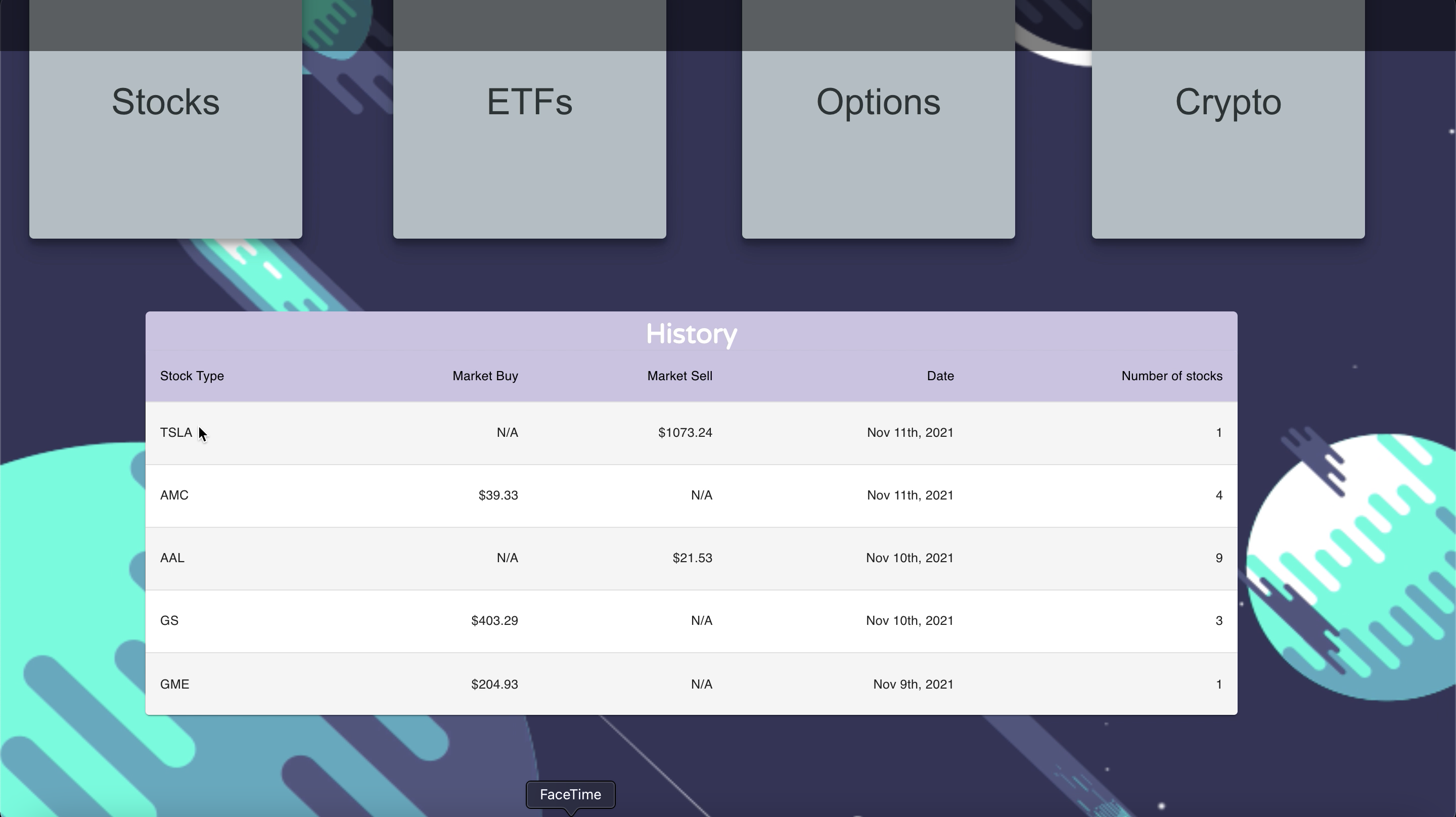 Comet Trade | Devpost