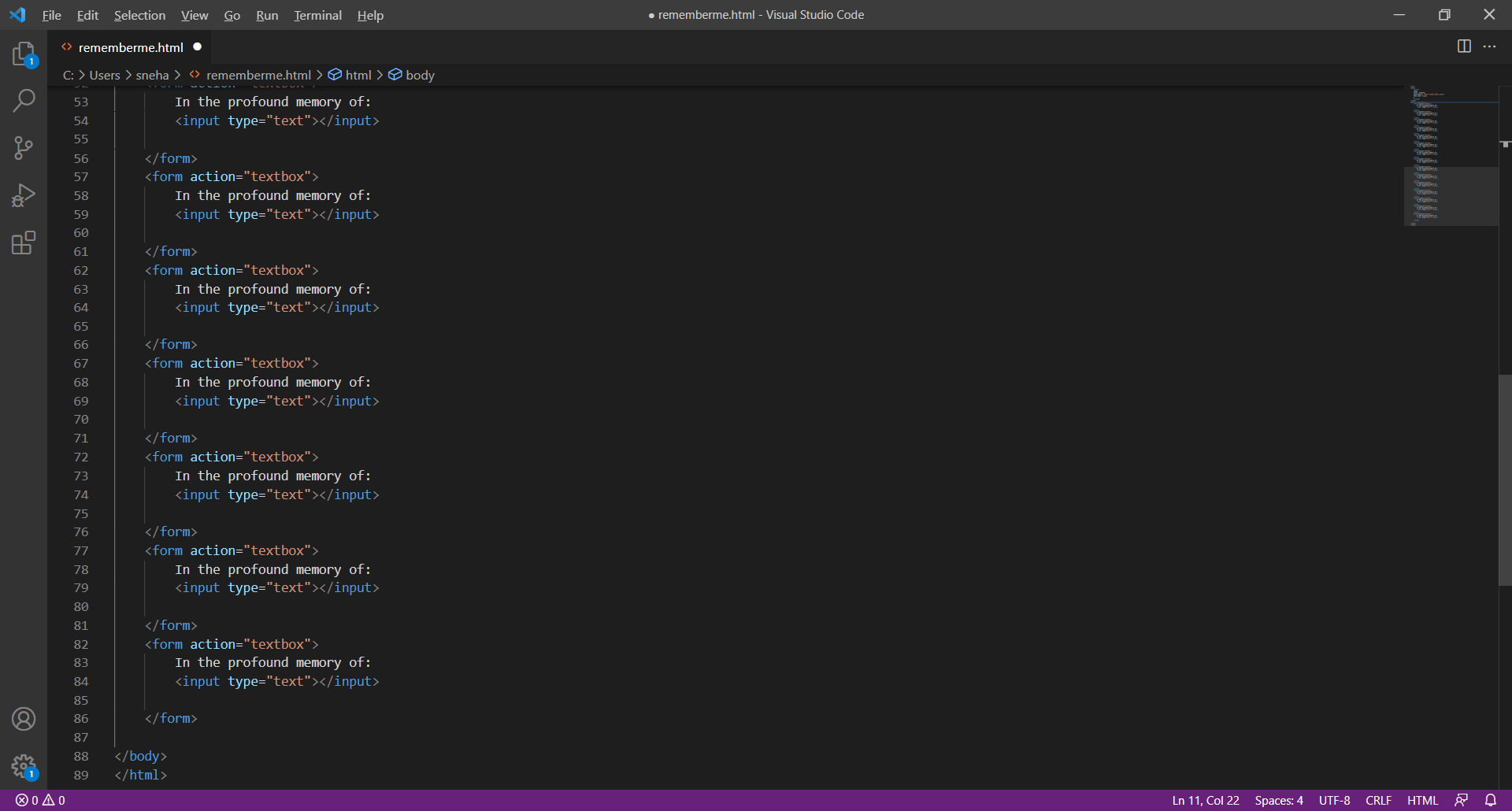 Remember me | Devpost