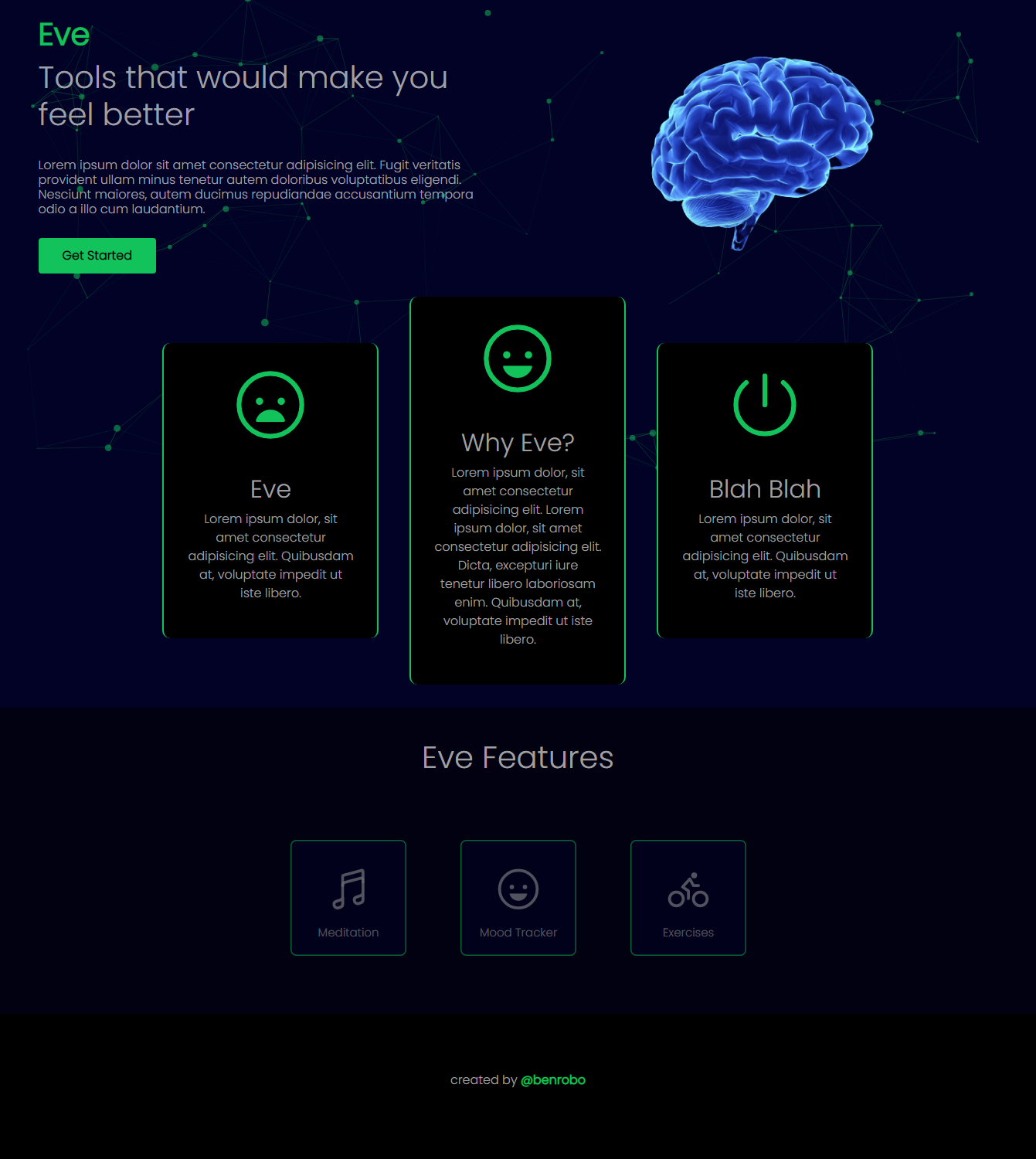 Eve Personal Mental Health Trainer. | Devpost