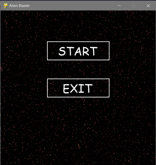 Alien Blaster pygame | Devpost
