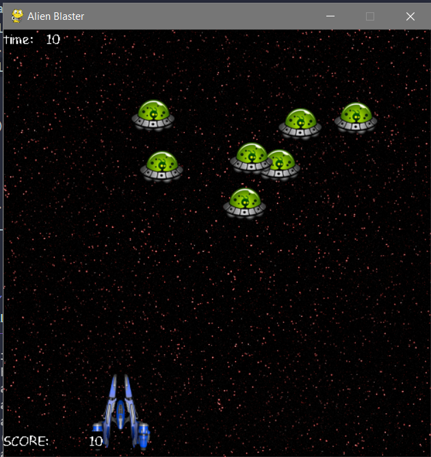 Alien Blaster pygame | Devpost