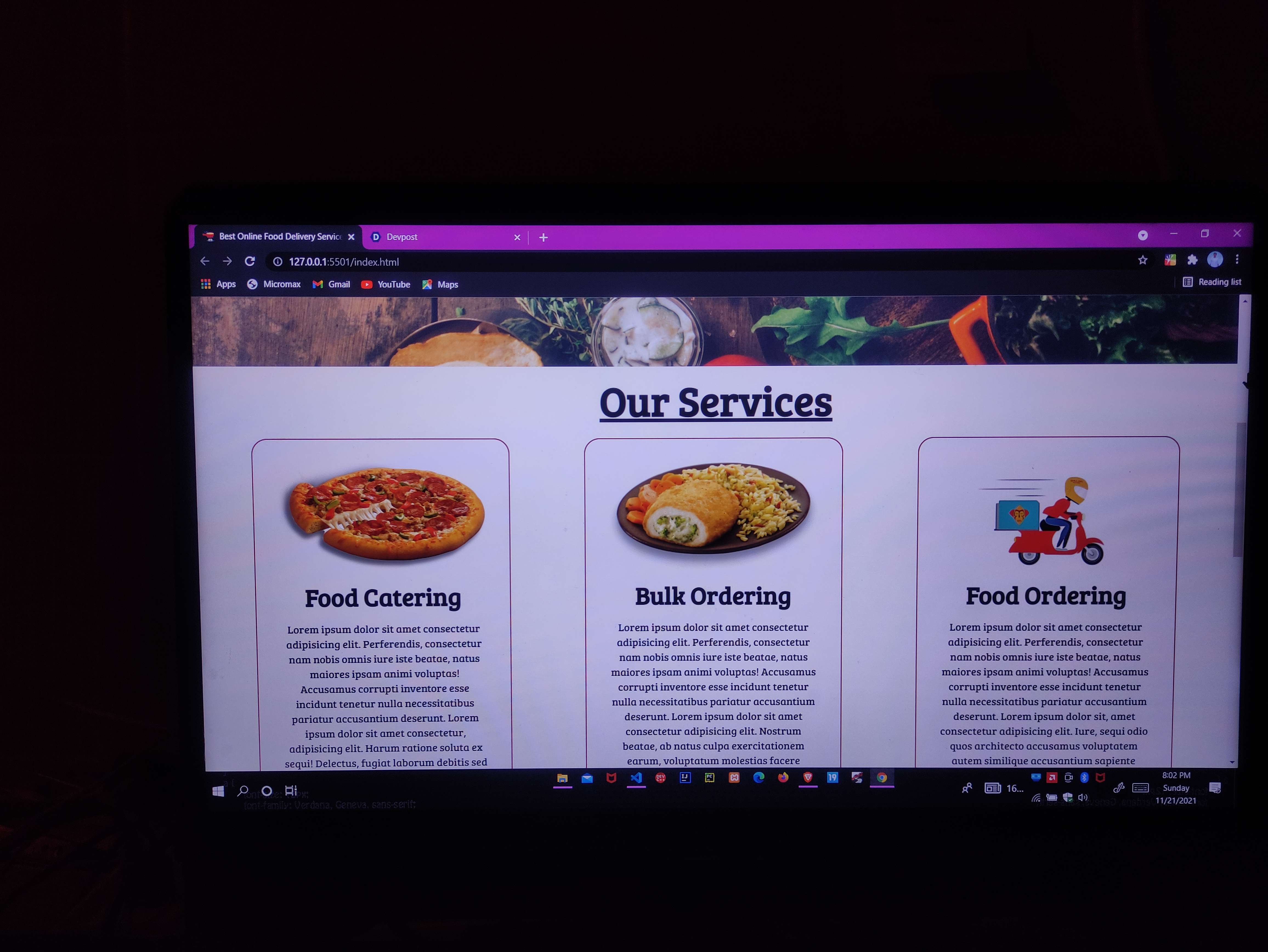 Food Order Online | Devpost