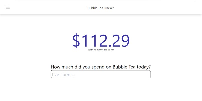 Bubble Tea Tracker | Devpost