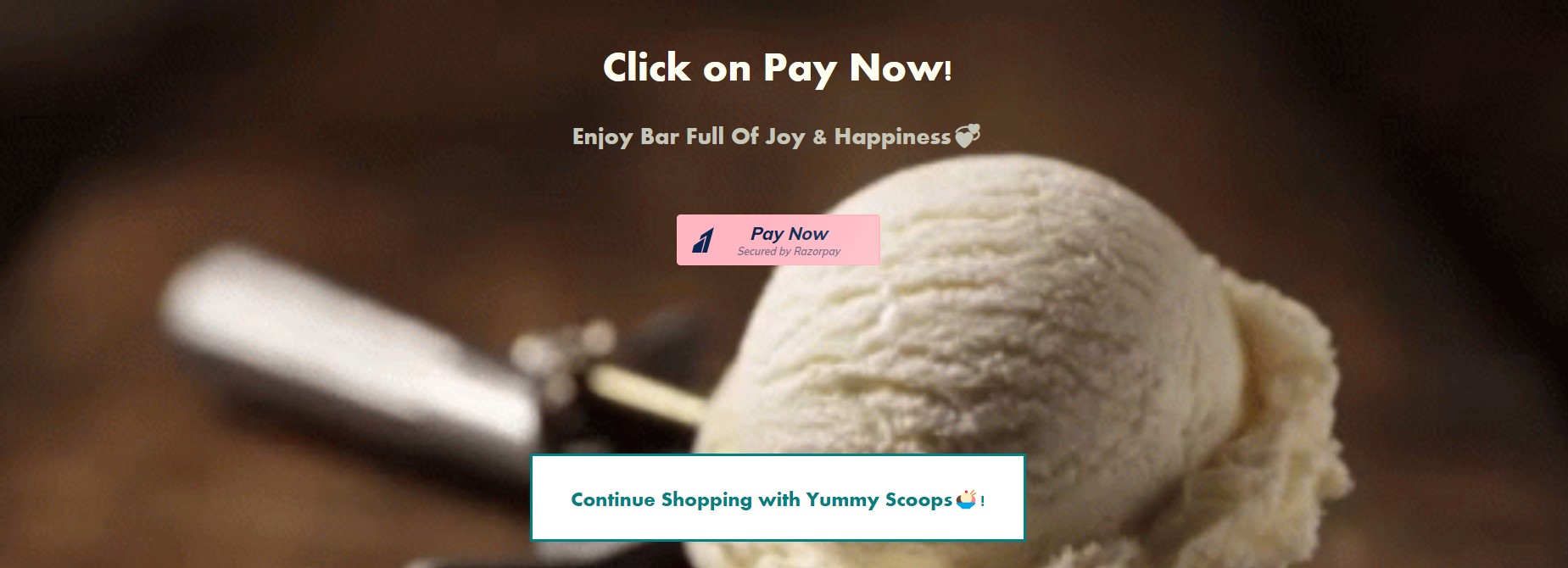 Yummy Scoops | Devpost