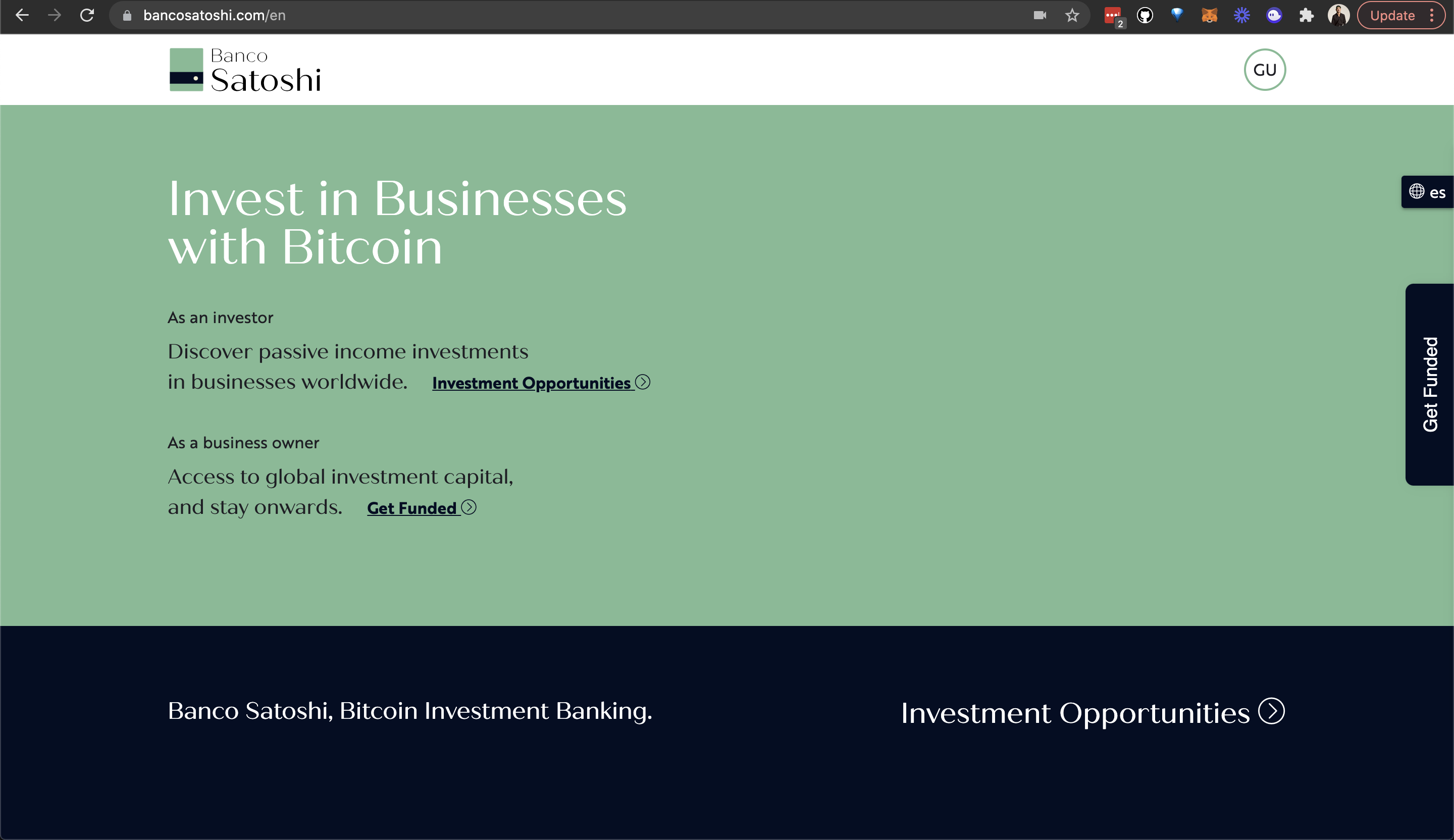 Banco Satoshi | Devpost