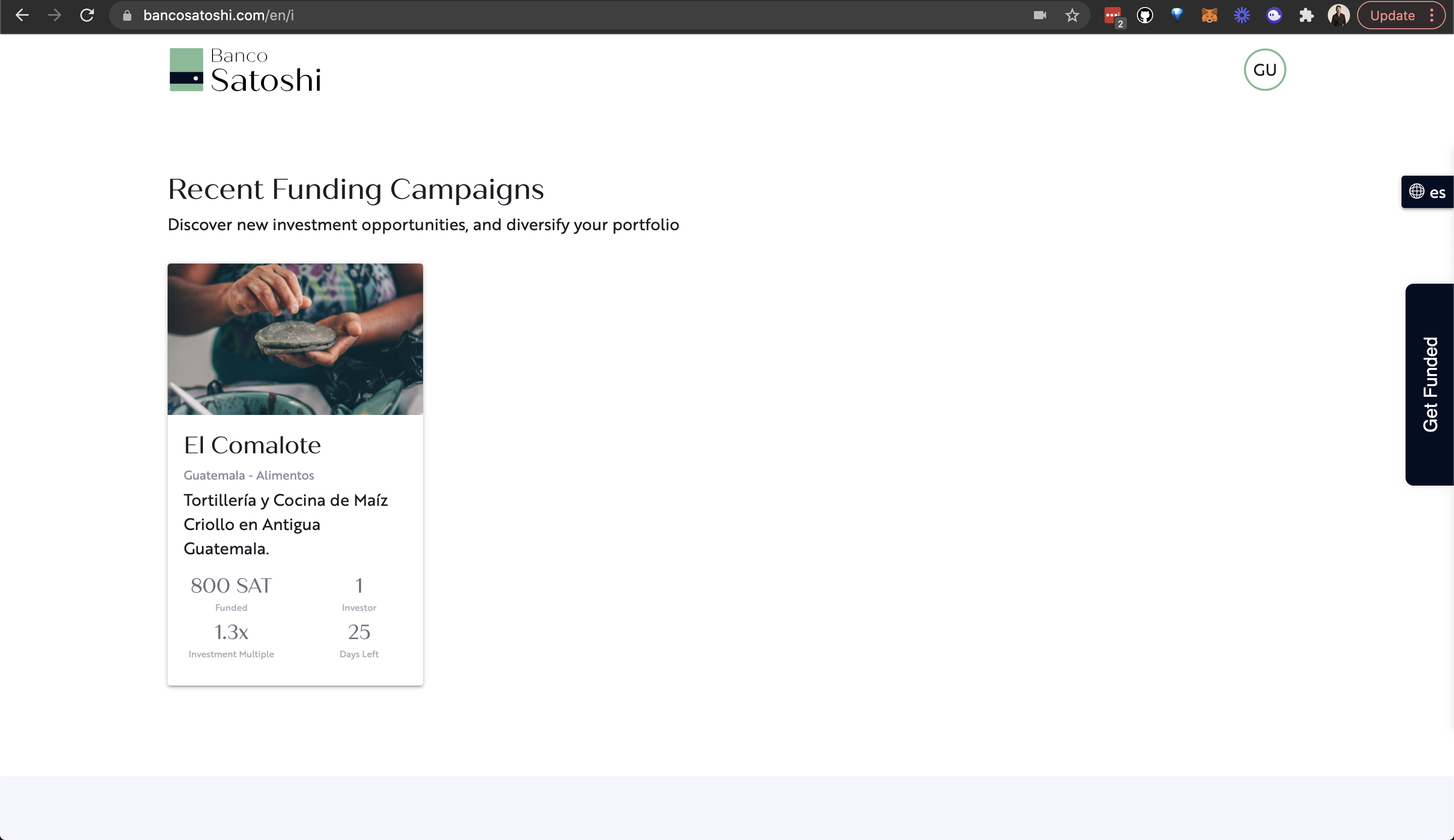 Banco Satoshi | Devpost