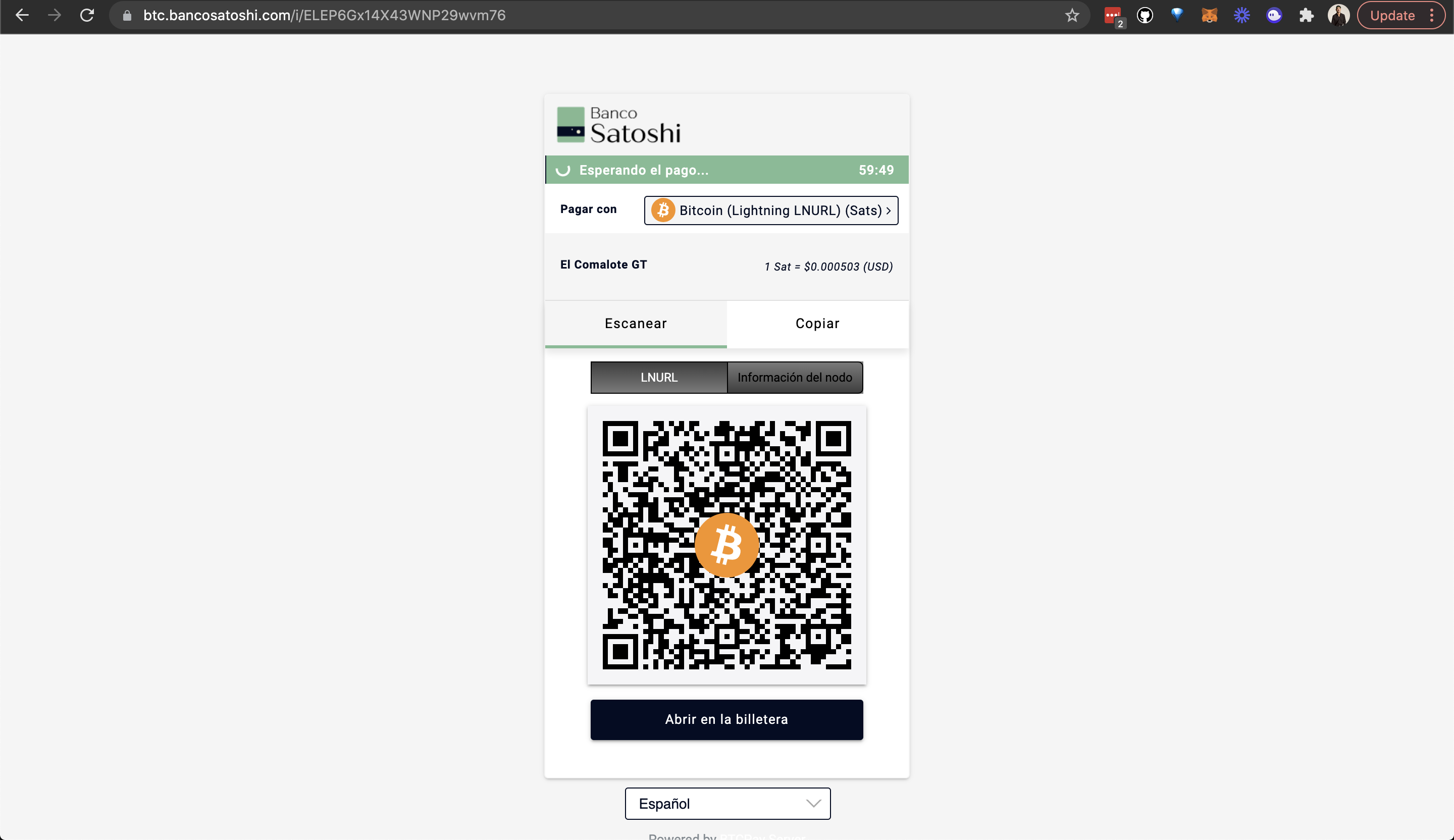 Banco Satoshi | Devpost