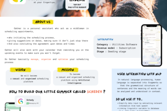 Gather - Scheduling Solution | Devpost
