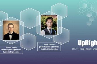 ESE 111, Team 01, UpRight | Devpost