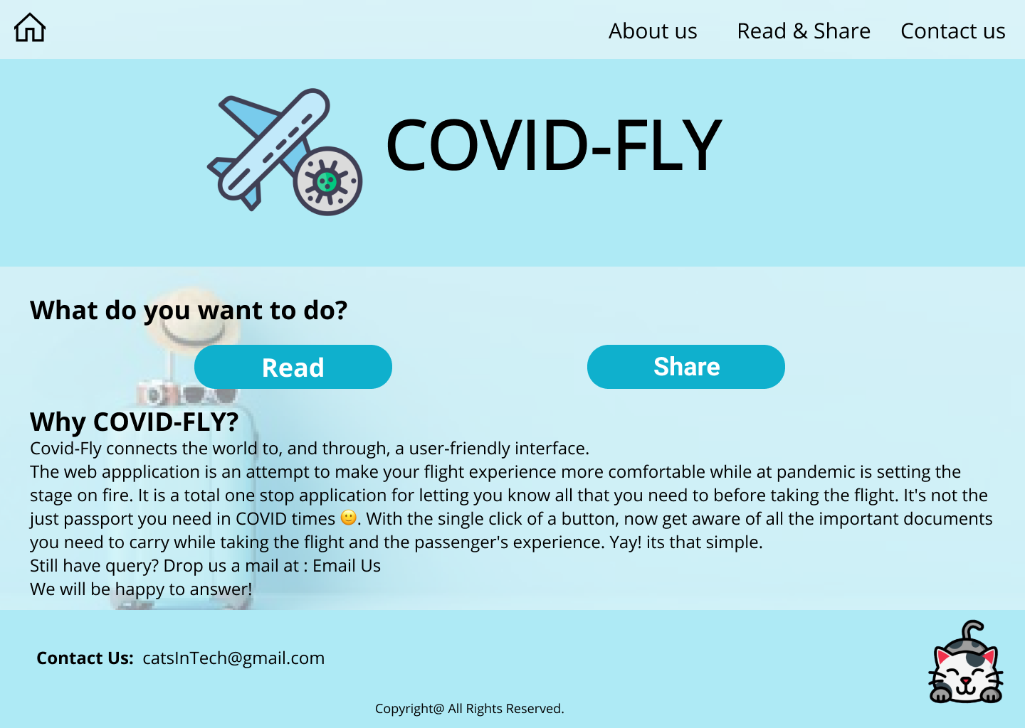 COVID-FLY | Devpost